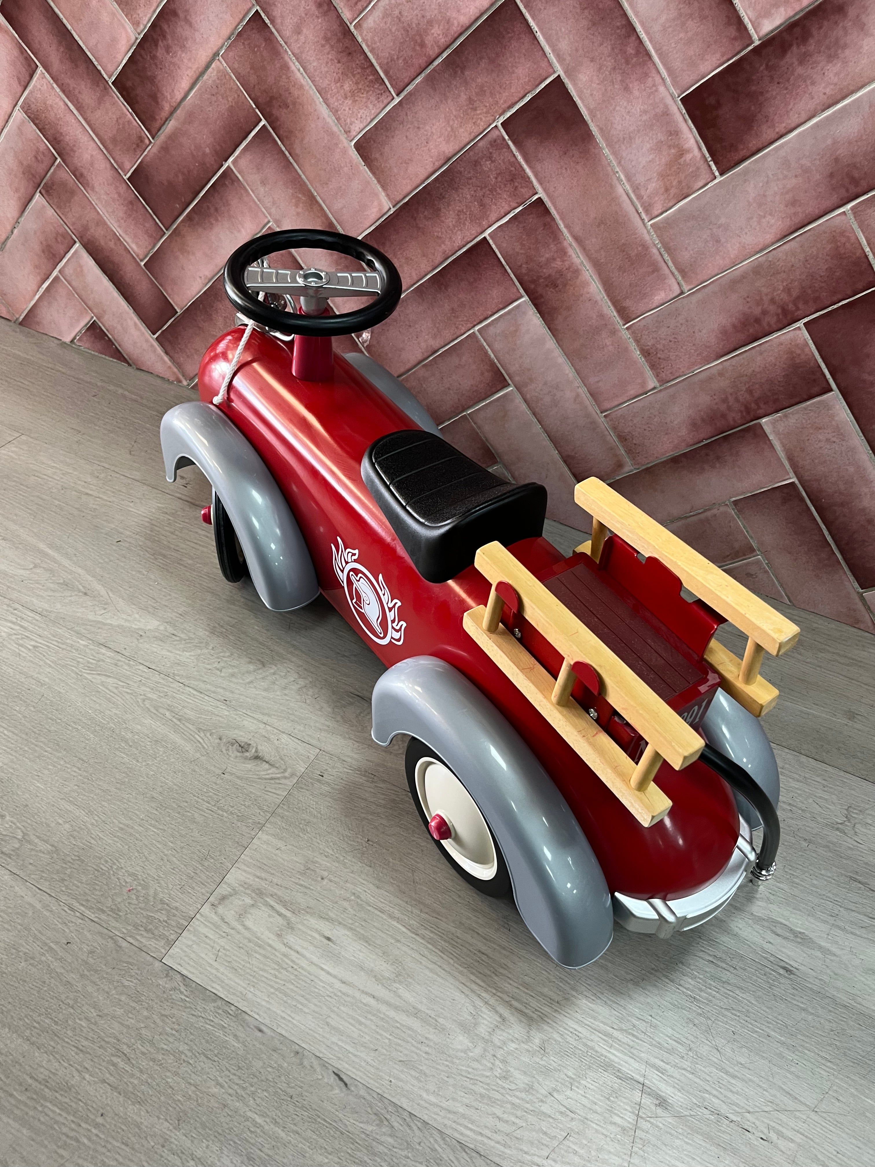 Baghera Speedster Fireman Ride-On Toy – PR3LOVED